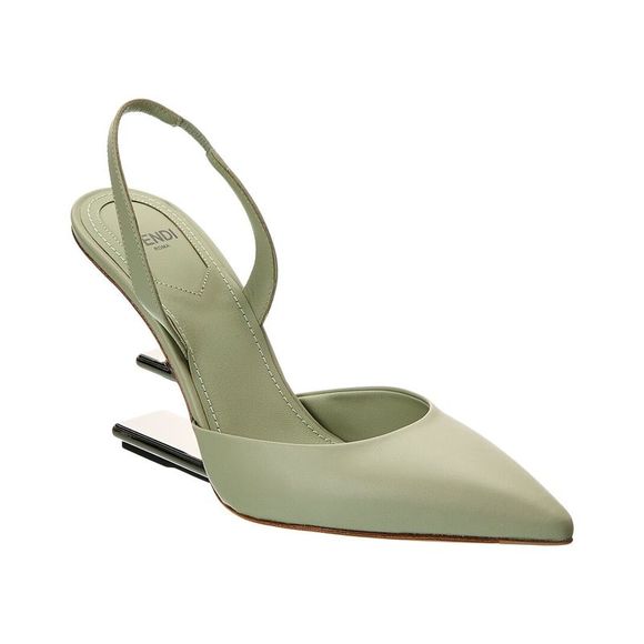 Fendi | Shoes | Fendi First Leather Slingback Pump | Poshmark
